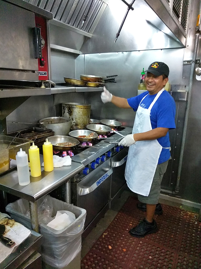 In this kitchen, seafood magic happens with practiced hands and minimal fuss&mdash;the true secret ingredient to Keys Fisheries' enduring appeal.
