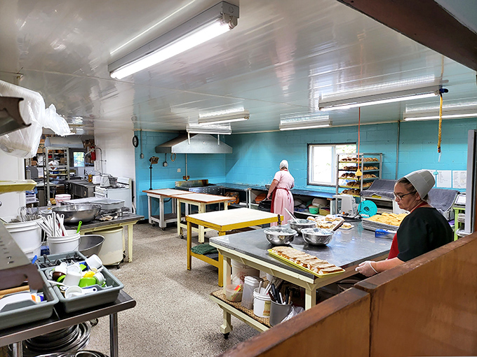 A rare glimpse into the working heart of Miller's, where tradition meets skill in a dance as old as bread itself. 