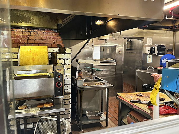 Where the magic happens. That smoker has probably seen more action than a Hollywood stunt double.