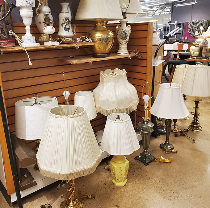 Illumination station where every lamp has a bright idea about your d&eacute;cor needs.