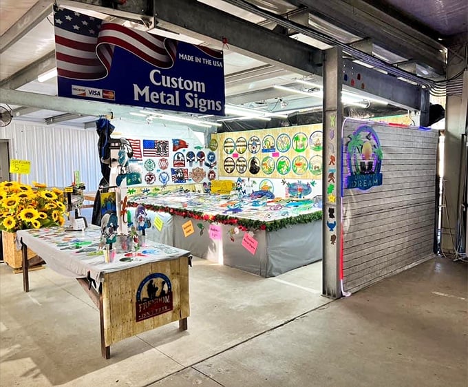 Custom metal signs: because nothing says "uniquely you" like mass-produced decorative metal that somehow still perfectly captures your personality.