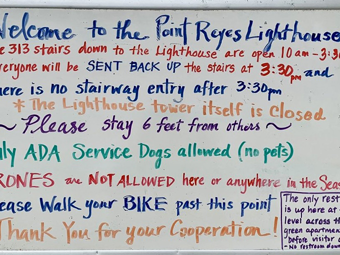 The handwritten rules board has all the charm of a quirky bed and breakfast, with just enough authority to keep the drone enthusiasts in check.