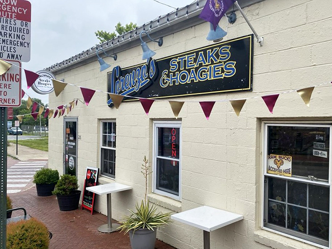 Outdoor seating where you can savor greatness while watching West Chester's charming streetscape unfold.