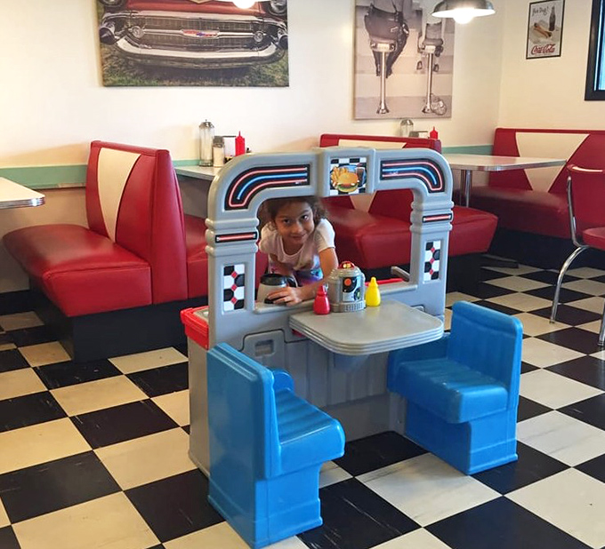 Even the youngest diners feel right at home with a play area that understands the importance of keeping future foodies entertained.