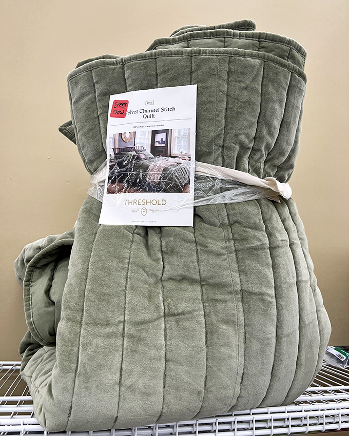 This velvet quilt isn't just bedding&mdash;it's the beginning of countless cozy mornings when leaving the comfort of bed seems impossible.