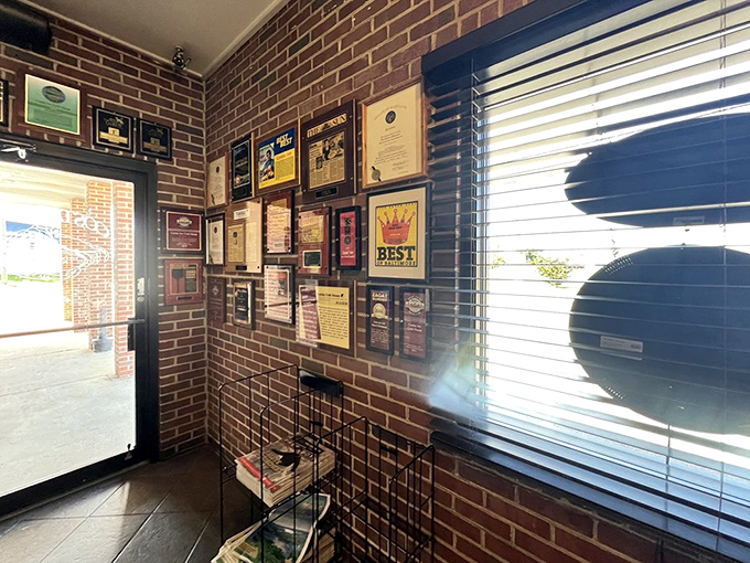 A wall of accolades that tells you what locals already know: this place has been doing something right for a very long time.