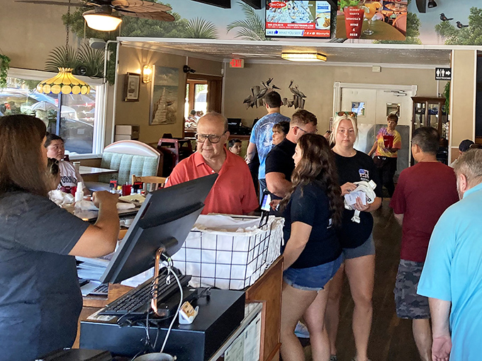 Where breakfast dreams become reality&mdash;the bustling heart of Dino's during peak hours feels like a delicious, well-choreographed dance.