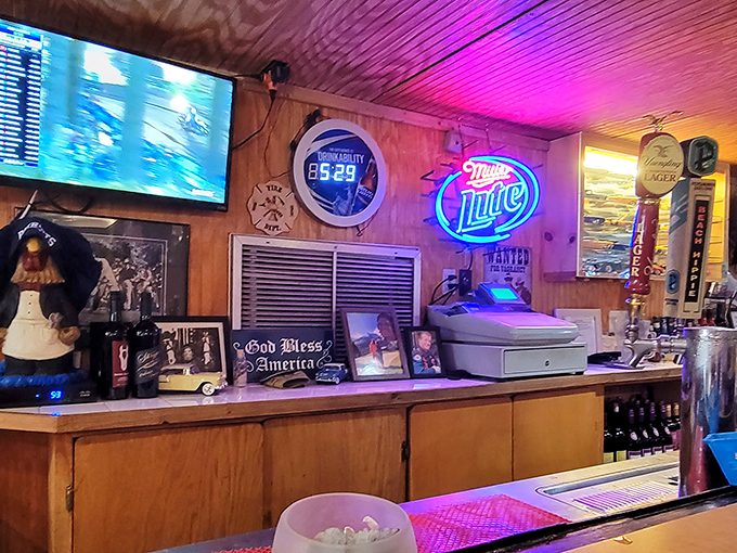 The register area, where wallets become lighter but hearts become fuller &ndash; a fair trade by any measure.