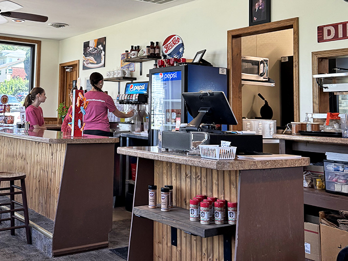 Behind every great diner is a well-organized counter &ndash; the command center where coffee flows and friendly faces greet you by name.