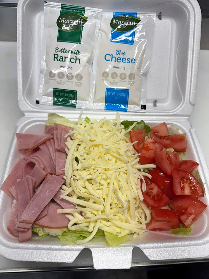 A chef's salad that actually satisfies. This isn't one of those sad desk salads &ndash; it's a proper meal that just happens to include lettuce.