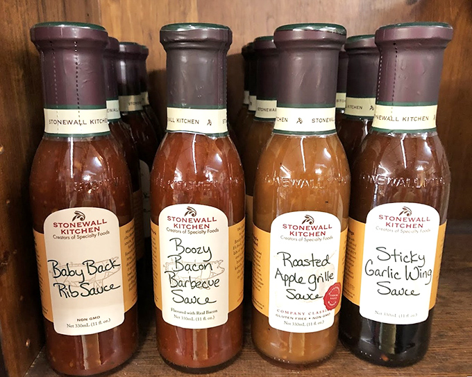 Gourmet sauces lined up like culinary soldiers, ready to transform your weeknight chicken from boring to "where did you learn to cook like this?"