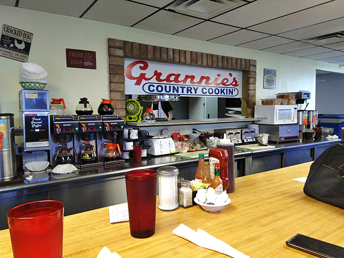 Behind this counter, breakfast dreams come true faster than you can say "biscuits and gravy."