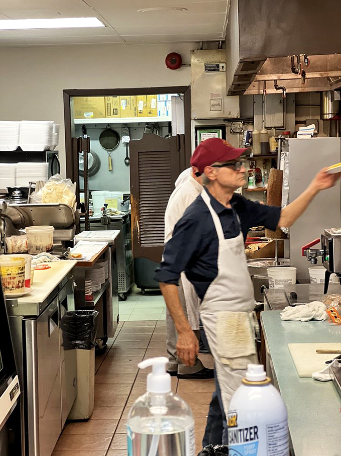 Behind the scenes magic – where short-order wizardry transforms simple ingredients into breakfast masterpieces.