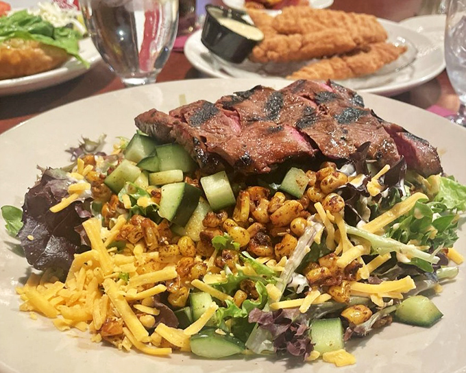 This steak salad doesn't know it's a salad&mdash;it thinks it's the main event. And with that perfectly seared meat, who's arguing?