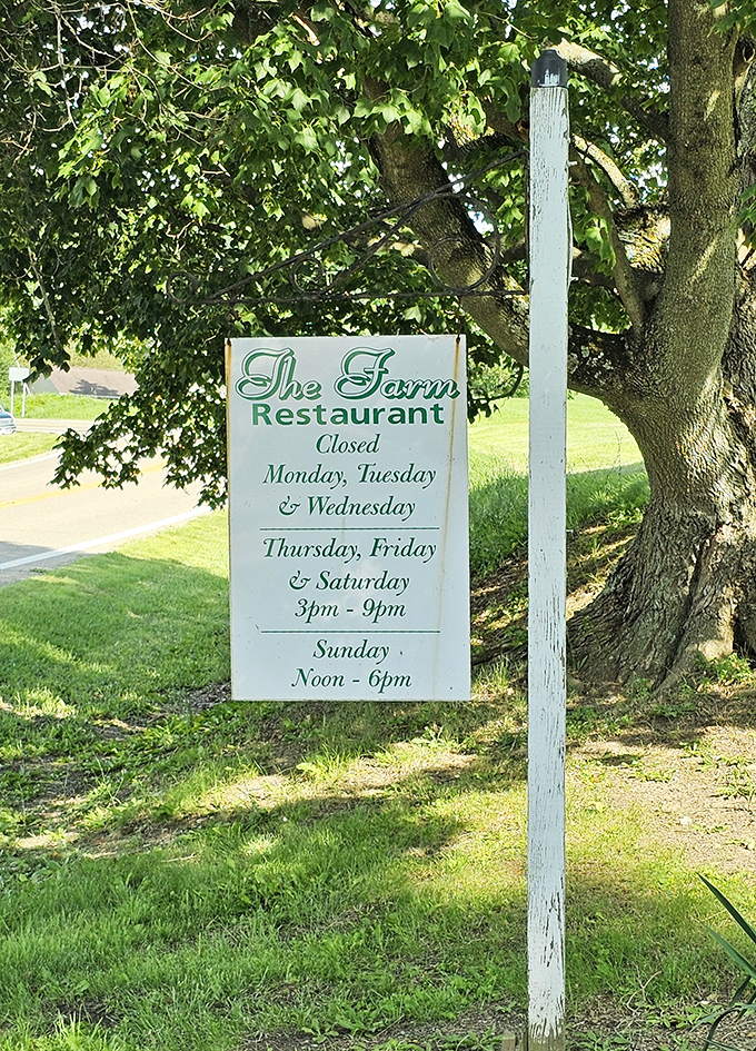 Even paradise needs a day off. The Farm's hours are like a secret handshake&mdash;those who know, know.