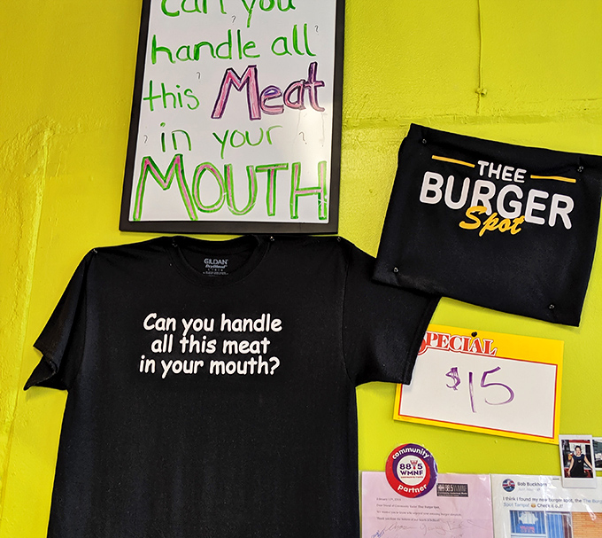 "Can you handle all this meat in your mouth?" isn't just a question – it's a philosophy, a challenge, and now apparently a fashion statement.