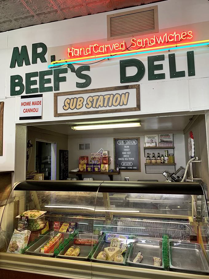 The Sub Station corner offers variety, but regulars know the true path to happiness lies with the house specialty.