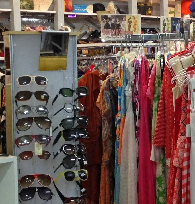 Sunglasses from decades past line up like a timeline of cool. From Audrey Hepburn elegance to Tom Cruise Top Gun vibes, your face's history awaits.