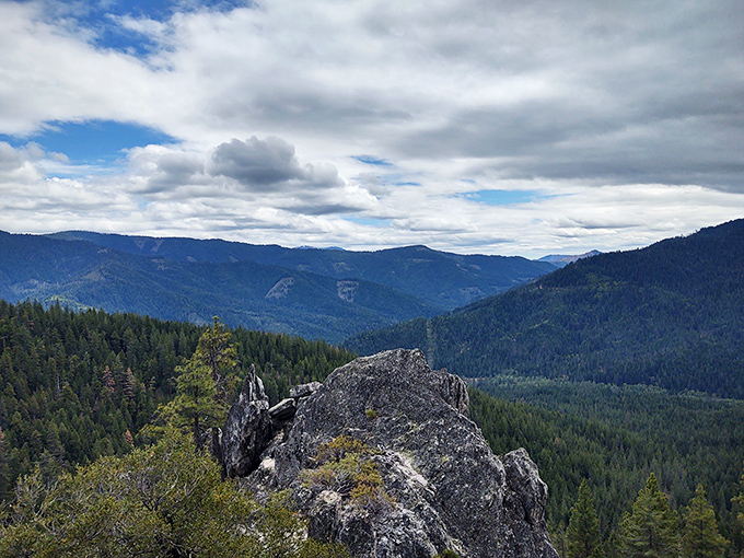 The reward for conquering the climb – panoramic views that make your quivering leg muscles suddenly seem like a small price to pay.