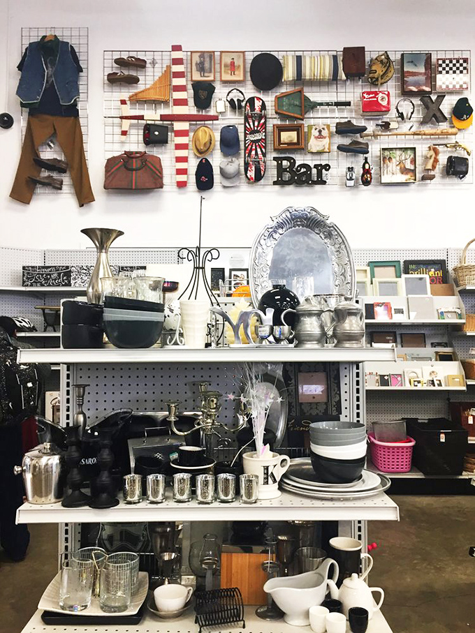 The wall of wonderful oddities. Part art installation, part retail display, entirely fascinating collection of life's random beautiful objects.