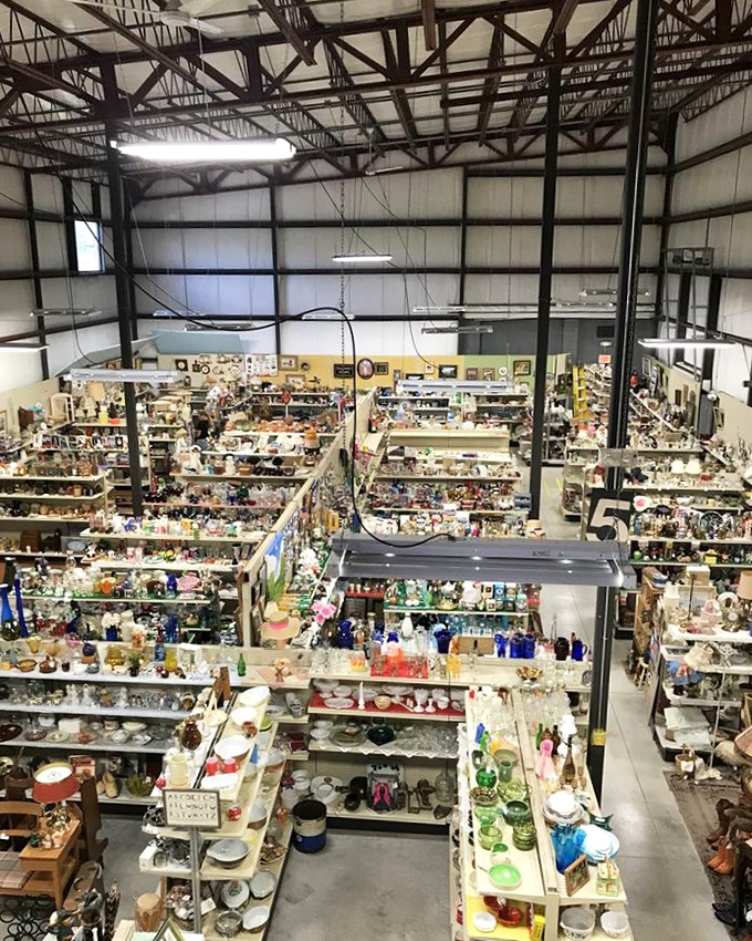 The motherlode view! This aerial shot reveals the true scale of this vintage wonderland&mdash;better clear your schedule for the day.