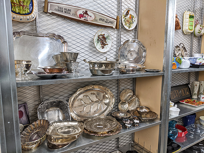 Silver-plated serving pieces add elegance to any dinner party without the family heirloom price tag attached.