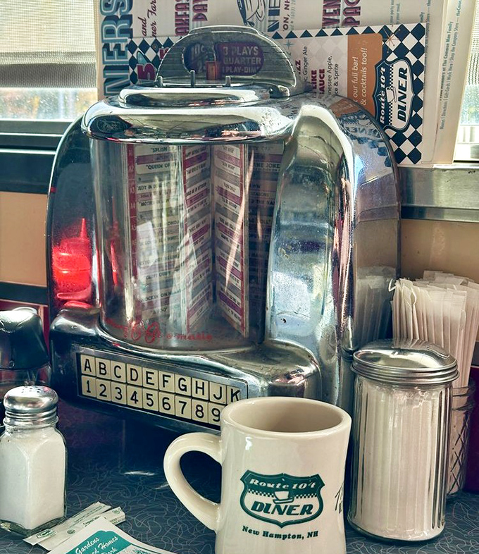 That tabletop jukebox isn't just playing songs&mdash;it's a time portal to when three songs for a quarter was the best entertainment value in town.