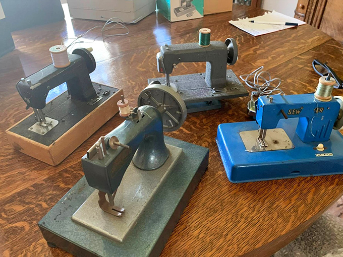 These miniature marvels of mechanical ingenuity remind us that before fast fashion, we actually fixed our clothes instead of replacing them.