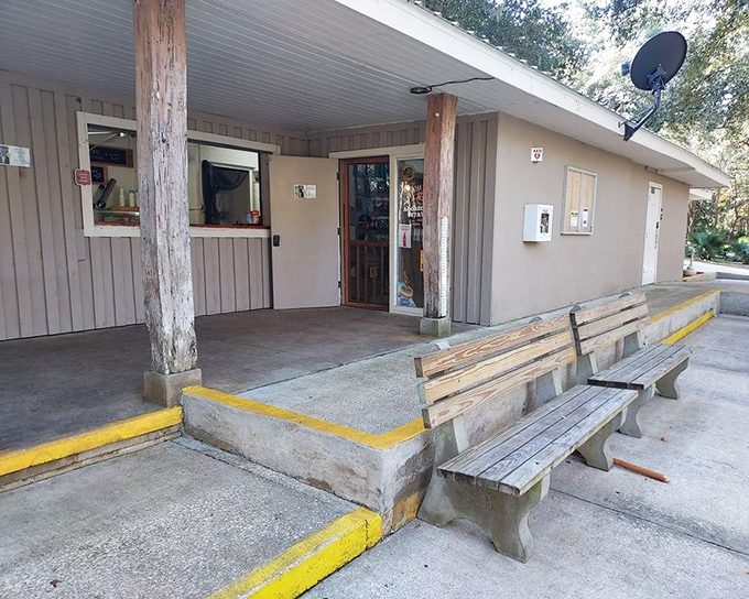 The park's visitor center offers a welcome respite from Florida's heat, along with information that enhances every spring experience.