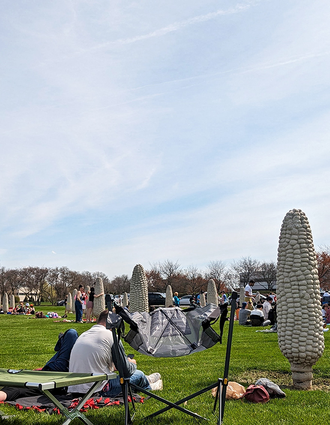 Locals know the Field of Corn makes for perfect picnicking&mdash;where else can you enjoy sandwiches surrounded by six-foot vegetables?