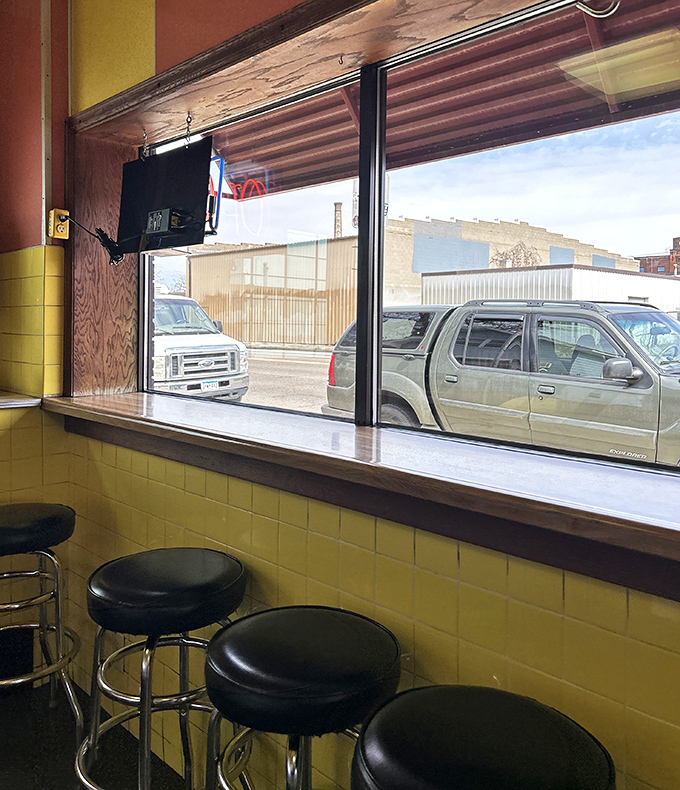 Window seats that offer both people-watching and a front-row view of Northeast Minneapolis life unfolding, one cup of coffee at a time.