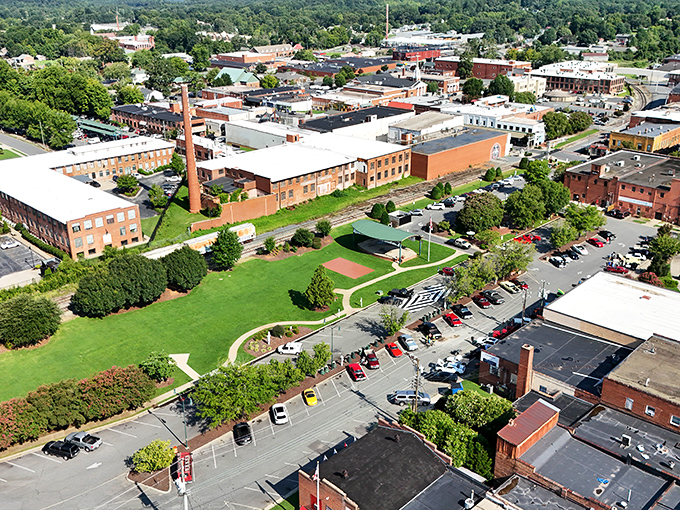 Asheboro's town square represents the beating heart of small-town North Carolina life.