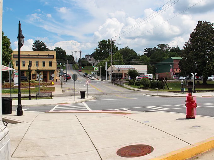 Blue Ridge's downtown district proves that mountain towns can be both ruggedly beautiful and surprisingly sophisticated.
