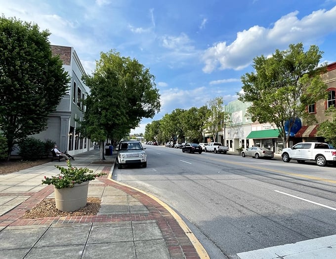 Camden's historic downtown features buildings that have witnessed centuries of history while maintaining prices from at least a decade ago.
