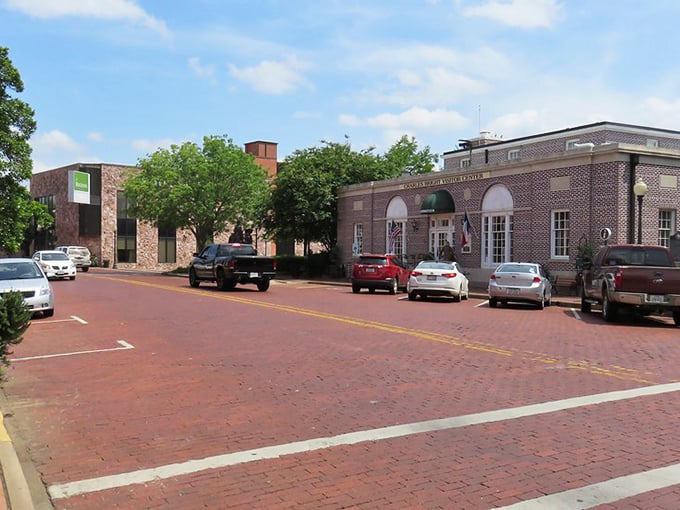 Nacogdoches' historic downtown square feels like the town square from every feel-good movie you've ever loved watching.