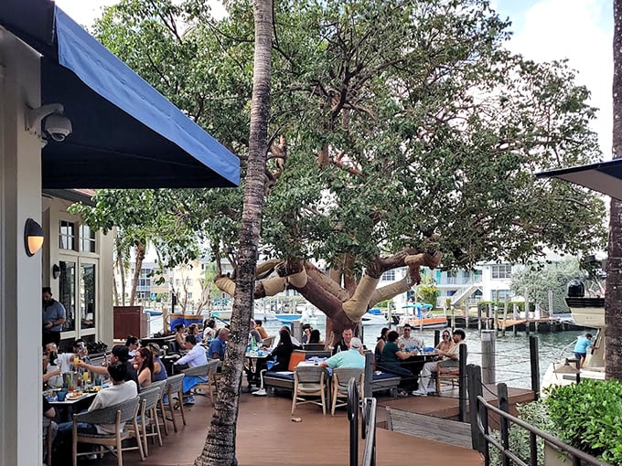Where Fort Lauderdale's boat parade never ends and happy hour feels like a neighborhood block party on water.