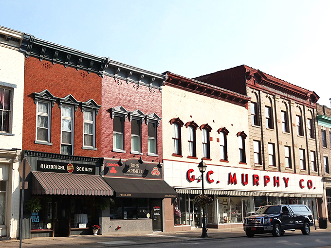 The streets of Gallipolis offer a rainbow of architectural delights that would make any Instagram filter jealous.