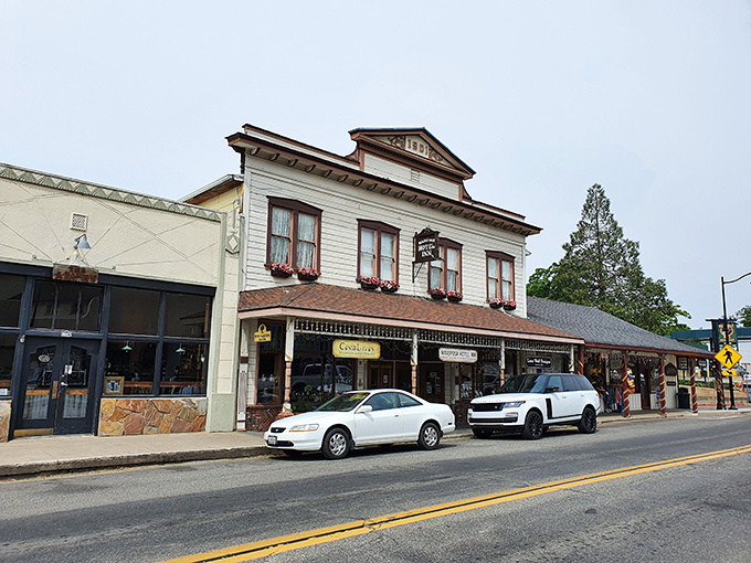 The old Mariposa Hotel is a beautiful piece of history, its classic architecture preserved for all to enjoy.