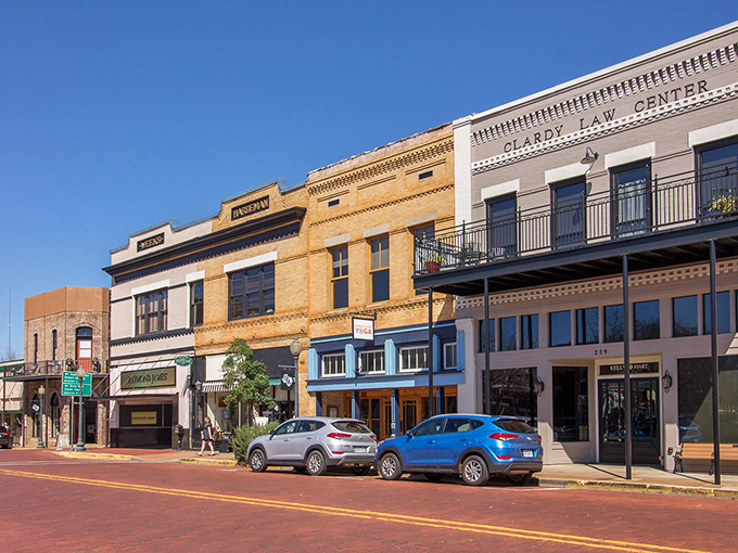 Ancient brick buildings stand testament to Texas history, where stories began long before anyone dreamed of smartphones.