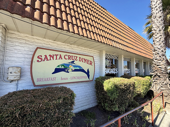 Beach town meets classic diner in this Santa Cruz gem where every meal comes with ocean-fresh atmosphere.