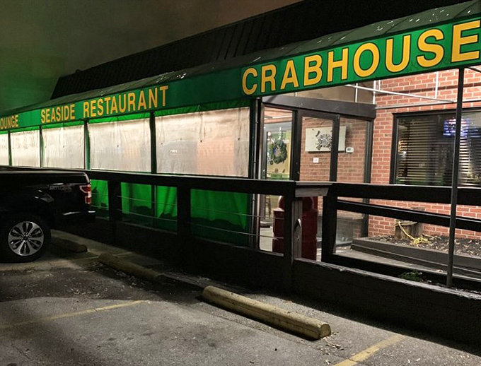 Brick foundation, seafood dedication - Seaside Restaurant serves community classics with neighborhood pride and fresh catches.