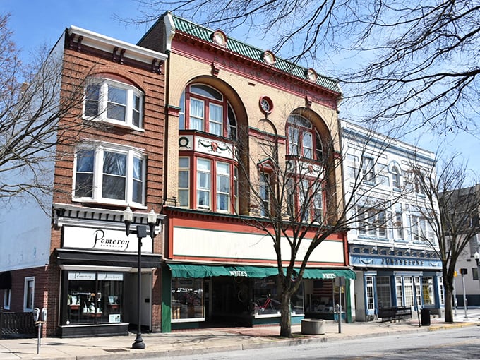 Downtown Westminster&rsquo;s colorful historic storefronts prove small-town charm can come with big savings in retirement.