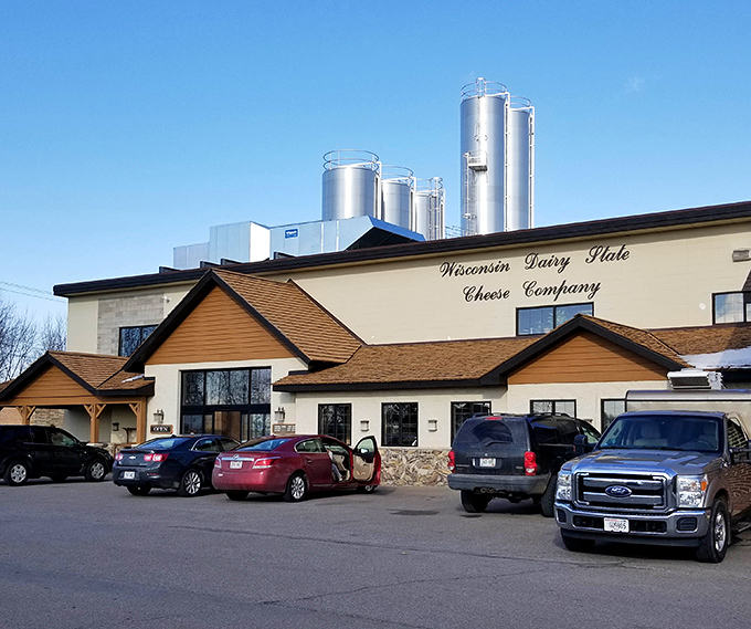 This unassuming building houses cheese wizards who transform milk into edible art.