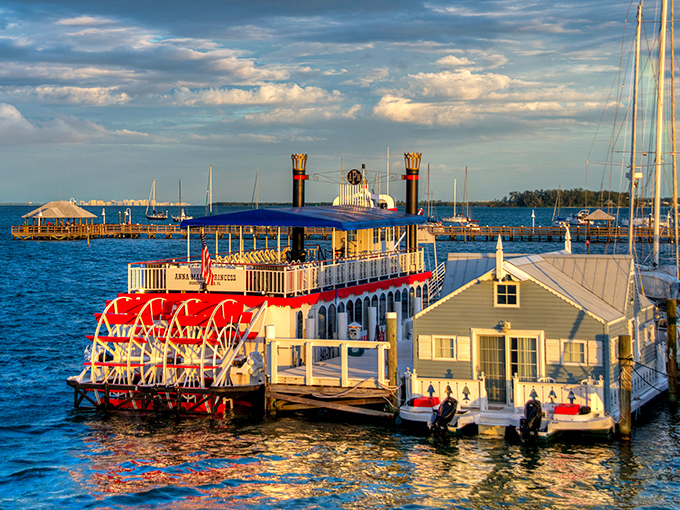 The Anna Maria Princess paddlewheel boat isn't just transportation &ndash; it's a floating time machine to a more genteel era of waterfront exploration.