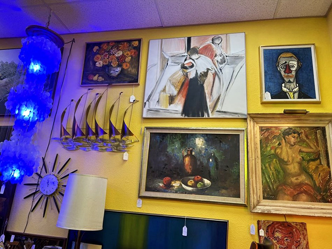 Art that ranges from "museum-worthy masterpiece" to "what fever dream inspired this?" &ndash; all waiting for the perfect eccentric collector.