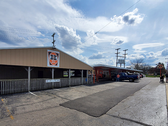 The legendary B-K Root Beer Drive-In&mdash;where nostalgia comes with car service and doesn't charge extra for the time travel.