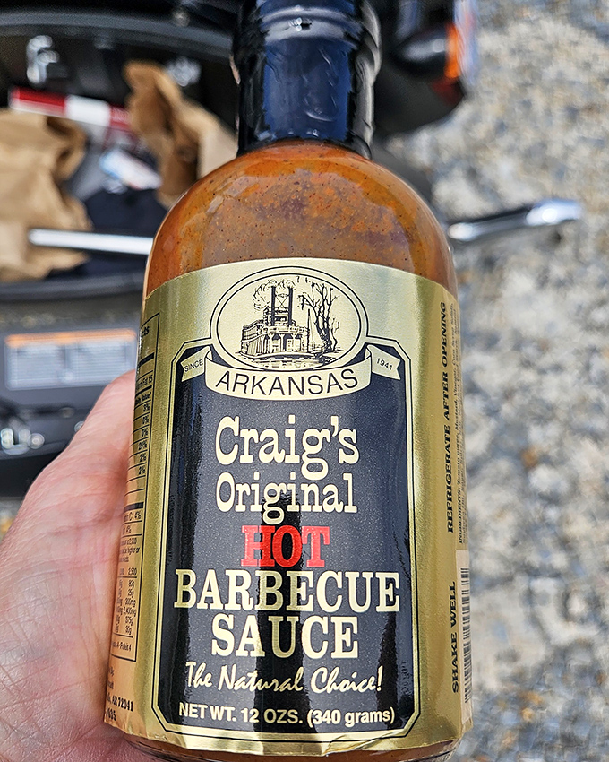 Craig's Original Hot Barbecue Sauce&mdash;liquid gold that's earned its place at the table through generations of perfecting.