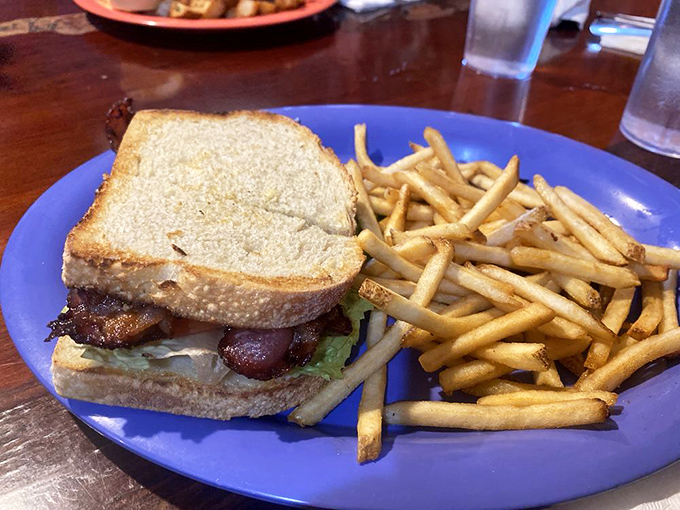 The humble BLT gets the Squeeze In treatment&mdash;proving that sometimes the classics don't need reinvention, just quality ingredients and proper execution.