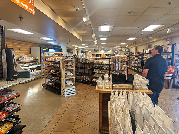 A bakery display that should come with a warning: "May cause spontaneous happiness and the urge to buy everything."