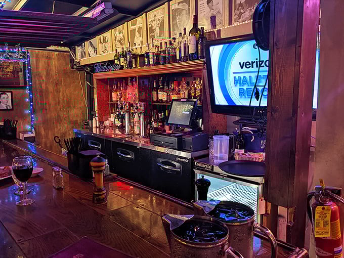 Where liquid magic happens. The bar's impressive lineup suggests they take the "Bottle" part of their name every bit as seriously as the "Beef."